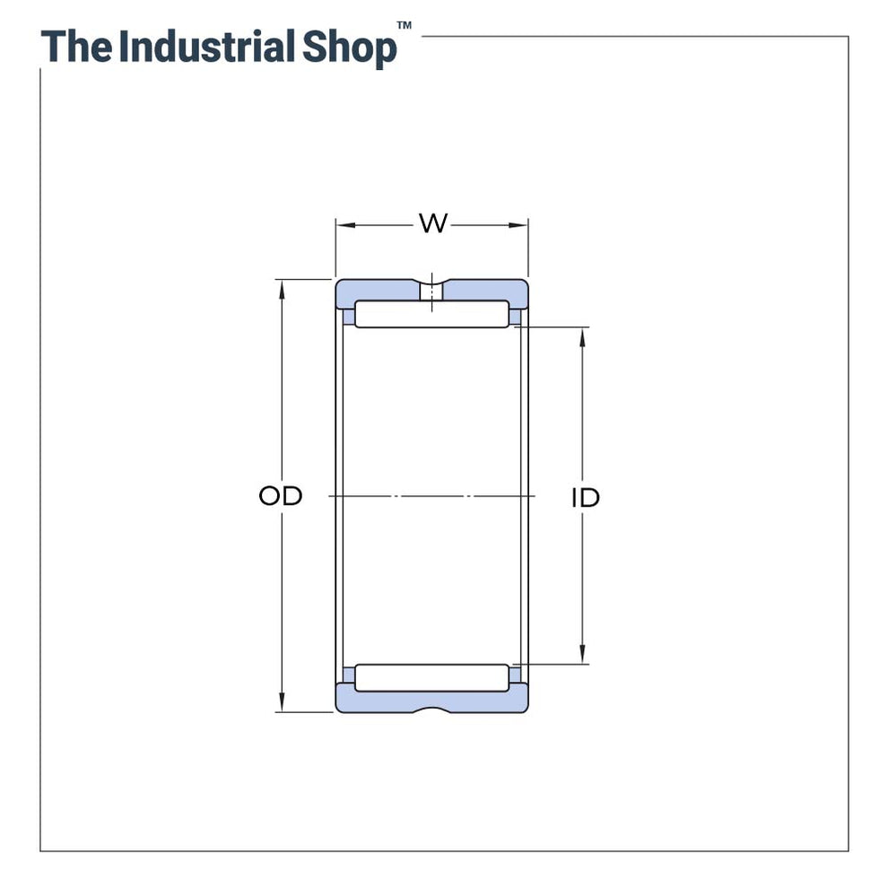 NRB Needle Roller Bearing RNA 2080 – The Industrial Shop