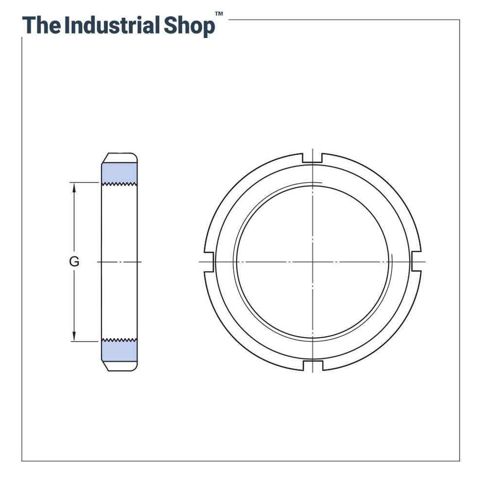 HKG Lock Nut KM 13 – The Industrial Shop