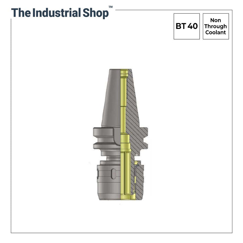 KTA Power Milling Chuck BT40 PMC20 – The Industrial Shop