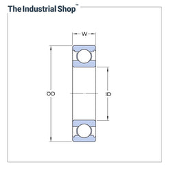 SKF Ball Bearing 6318 – The Industrial Shop