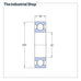 SKF Ball Bearing 6006 – The Industrial Shop