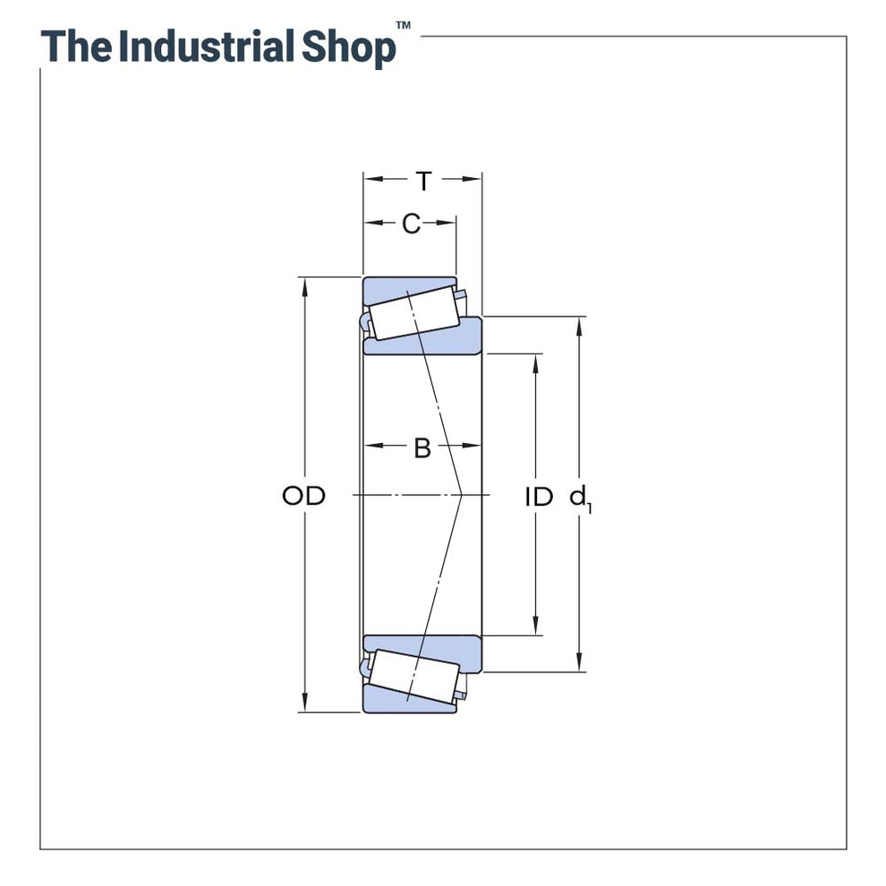 SKF Taper Roller Bearing 32208 – The Industrial Shop